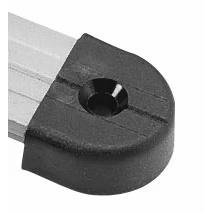 Juego Topes de Plastico Barton para Carril en T