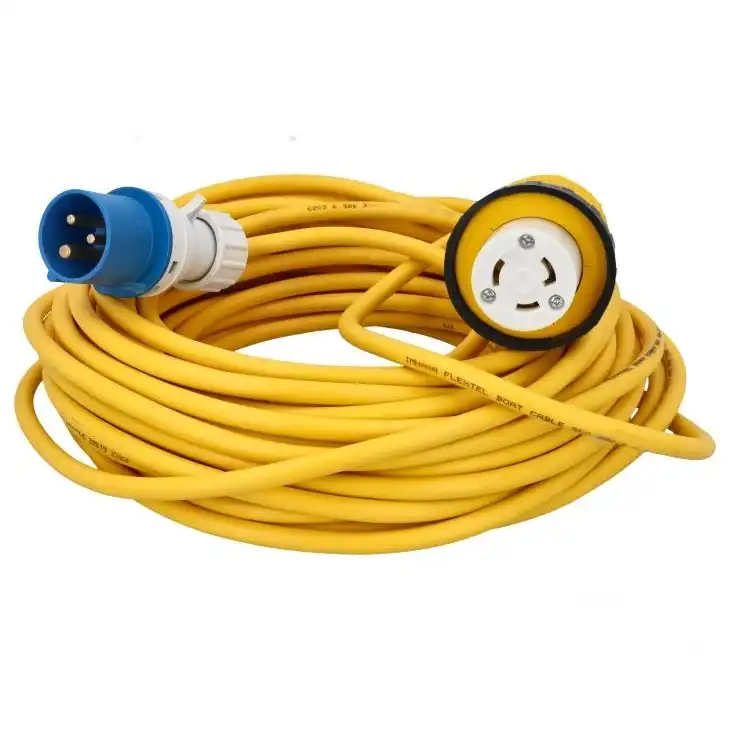 Terminal 16 Amperios con Cable Electrico GS+CEE17